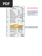 Control Valve Calculation Spreadsheet | PDF