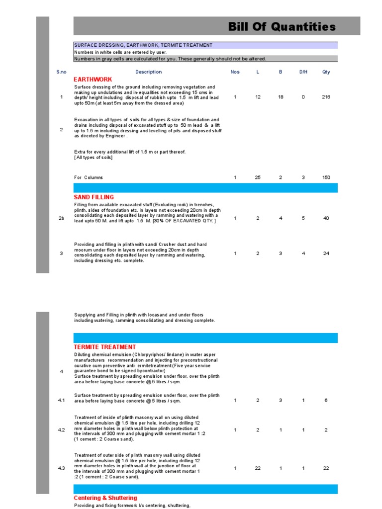 Rate Analysis For Building | PDF | Concrete | Building