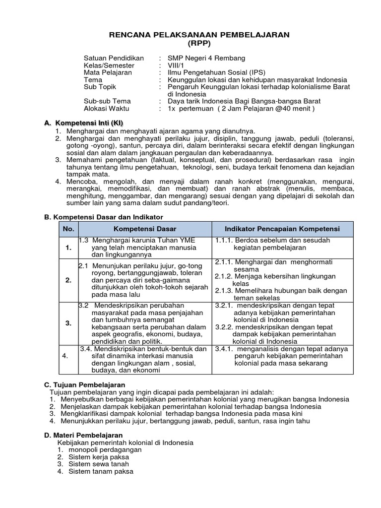 K13 RPP Ips 8 - 8 | PDF
