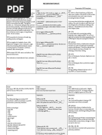 ICU Scut Sheet Template | PDF