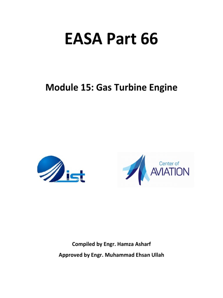 Center of Aviation Module 15 Gas Turbines | PDF | Jet Engine | Gas Turbine
