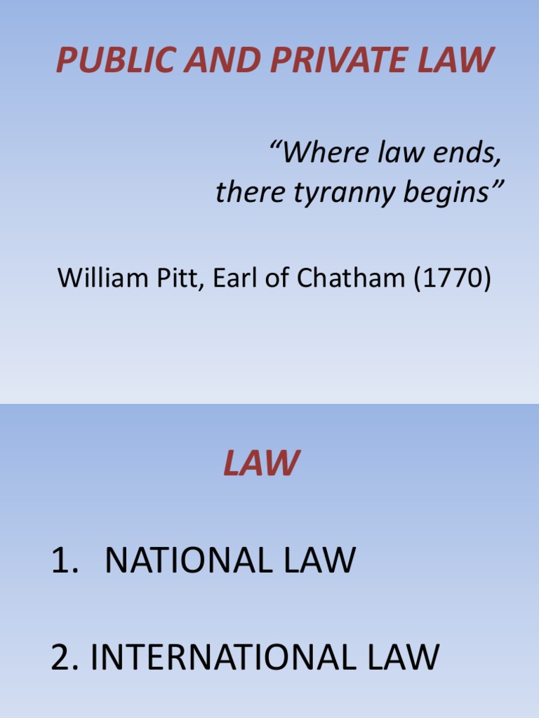 National and International Law | PDF | Law