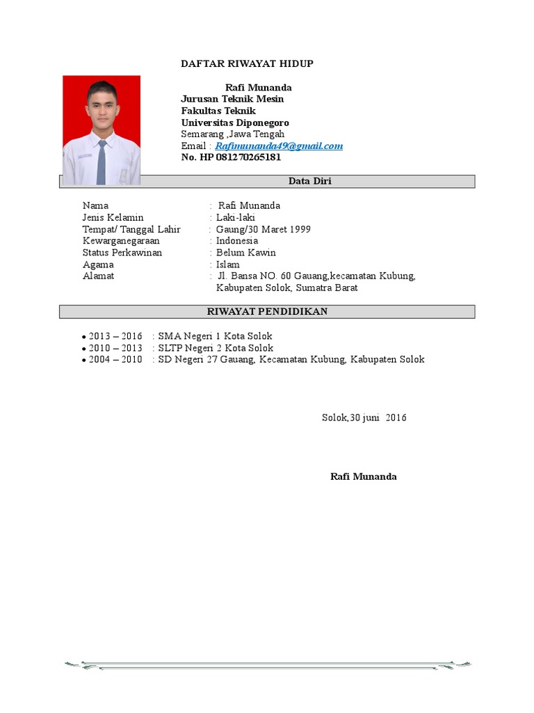 CV Rafi Munanda Semarang | PDF