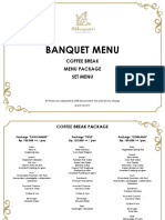 4 & 5 Course Western Set Dinner Menu | PDF | Sauce | Desserts