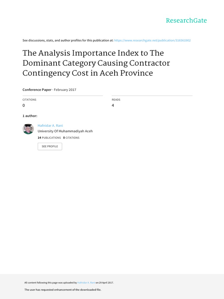 Analysis of Index | PDF | Risk | Reliability Engineering