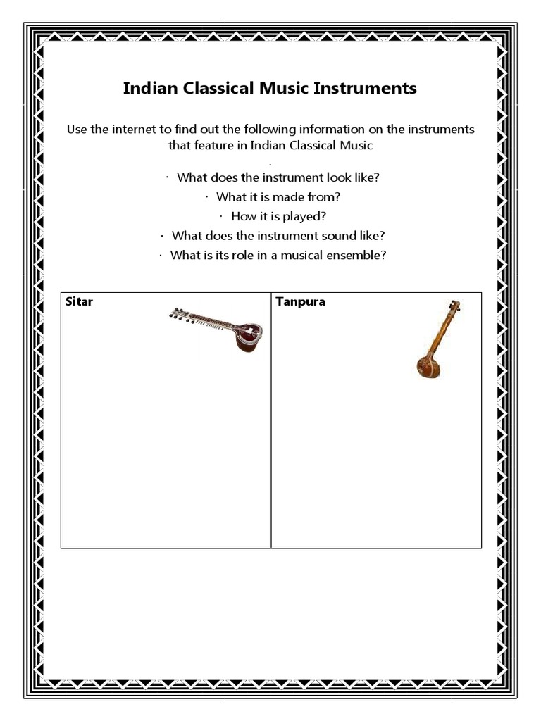 Indian Classical Music Summary | PDF