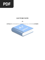 Building Construction and Materials Notes PDF | PDF