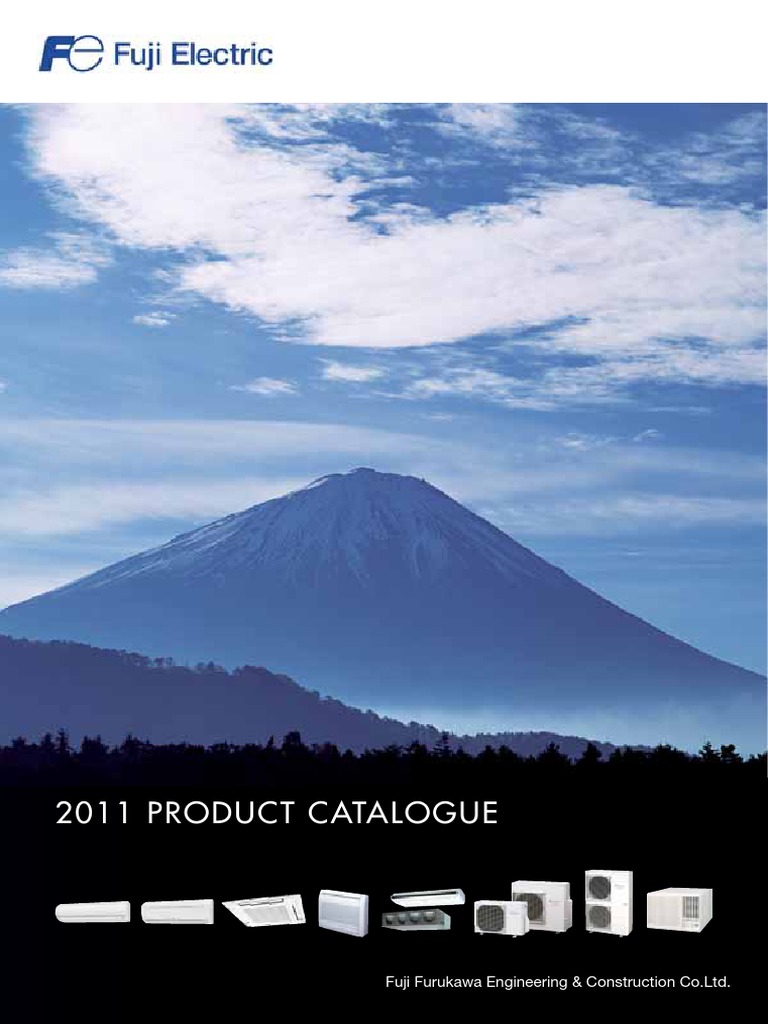 Fuji Furukawa Energy-Efficient AC Catalog | PDF | Air Conditioning | Hvac