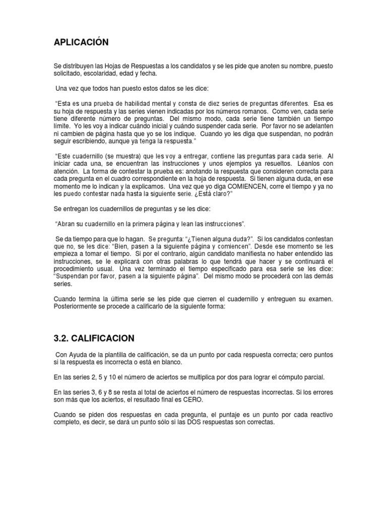 Interpretación Del Terman Merril | Cociente de inteligencia | Inteligencia