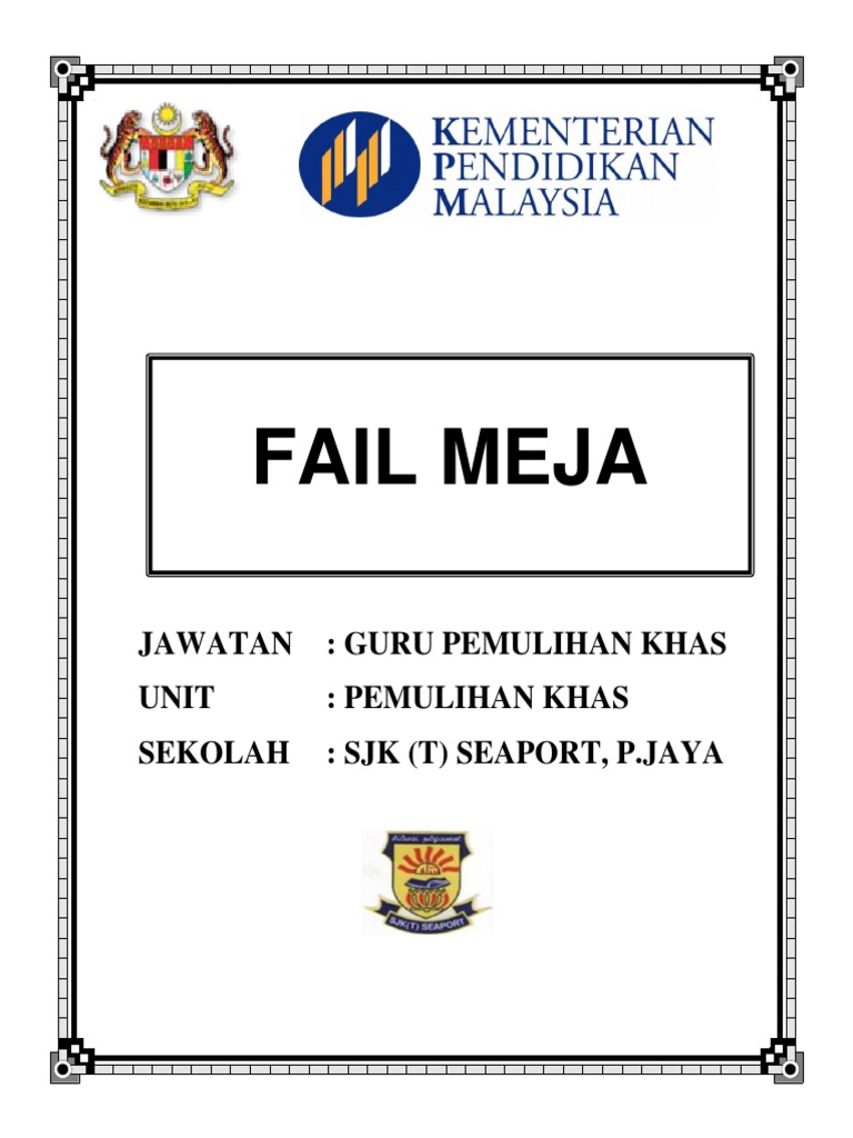 Fail Meja Pemulihan Khas | PDF