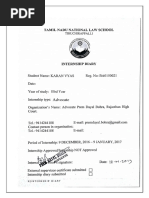 Law Internship Report: 28 Days at Court | PDF | Advocate | Judge