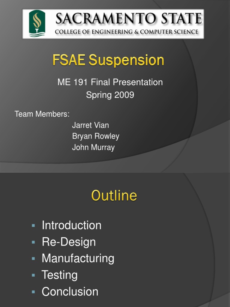 FSAE Suspension | PDF | Deformation (Mechanics) | Suspension (Vehicle)