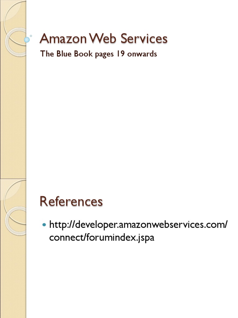 AWS Presentation | Amazon Web Services | Cloud Computing
