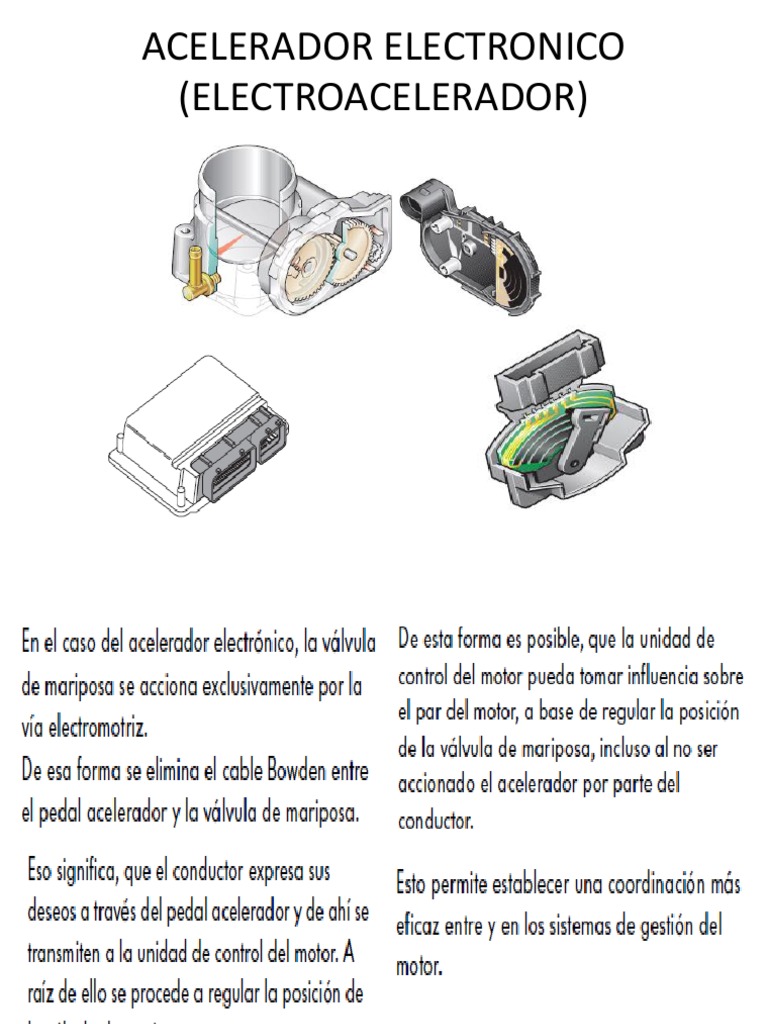 ACELERADOR ELECTRONICO (ELECTROACELERADOR)