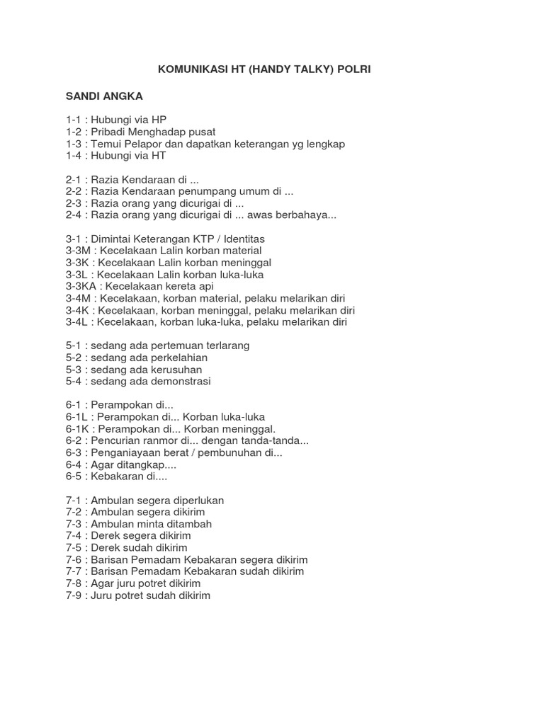 Komunikasi HT | PDF | Bisnis