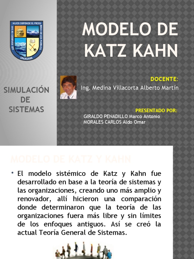 Modelo de Katz y Kahn | Sistema | Retroalimentación