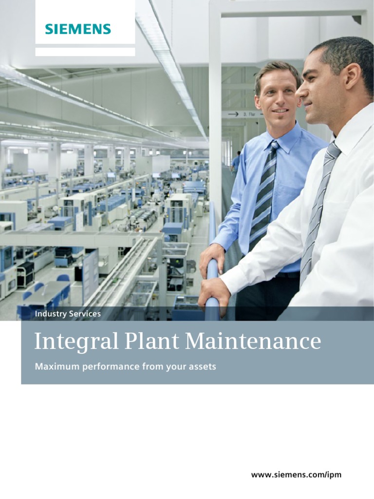 Integral Plant Maintenance: Maximum Performance From Your Assets | PDF ...