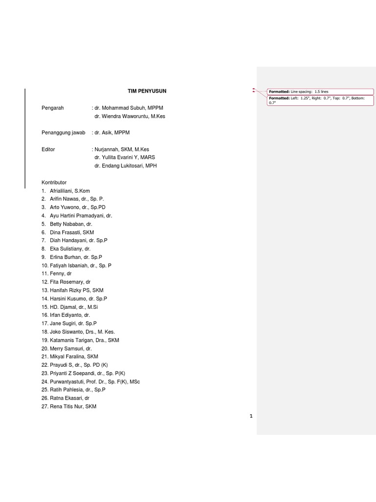 Pelatihan TB MDR | PDF
