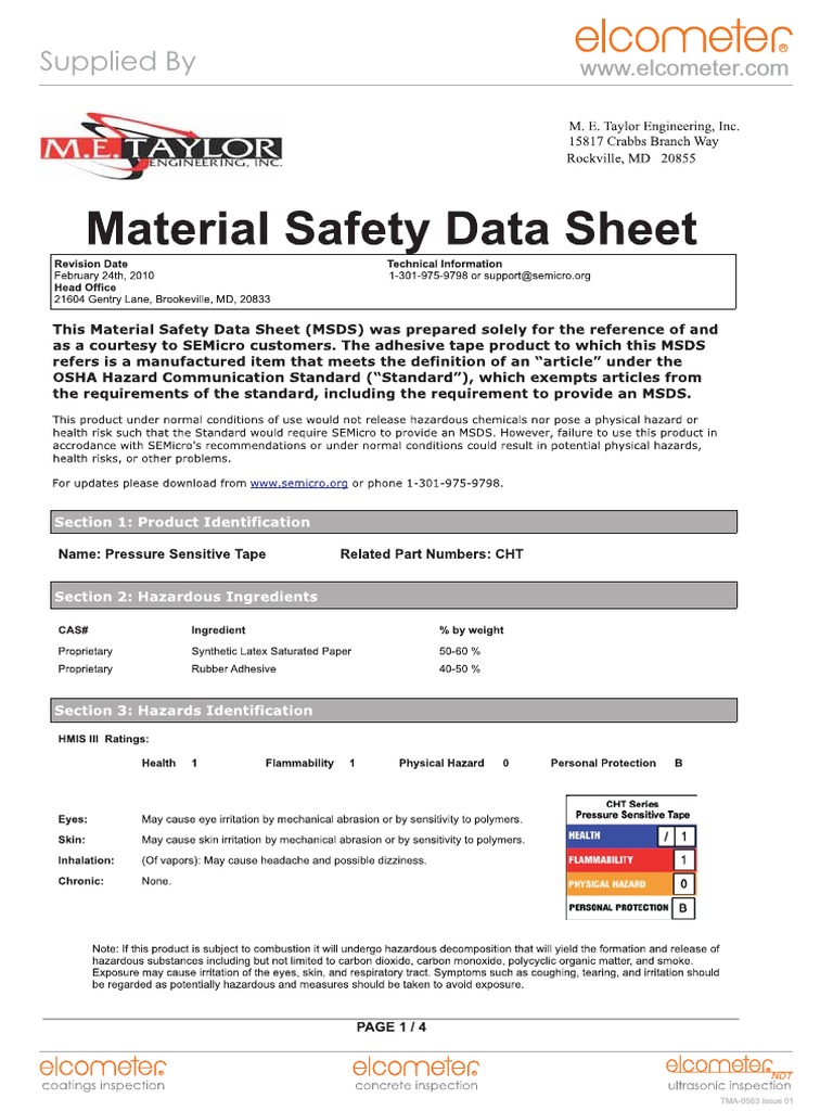 Elcometer 99 ASTM Tape | PDF