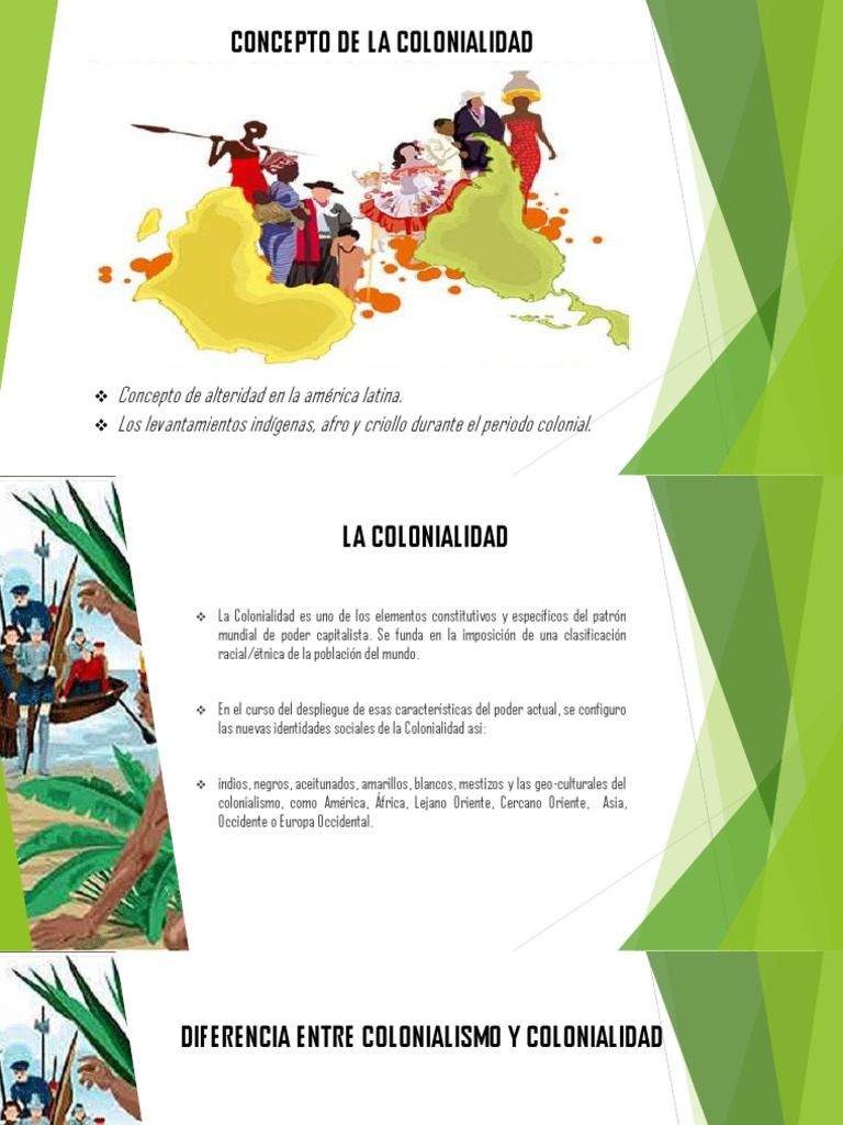 Power Point Concepto de La Colonialidad | Existencia | Metafísica