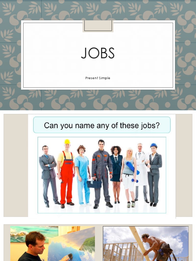Common Jobs and Their Roles | PDF