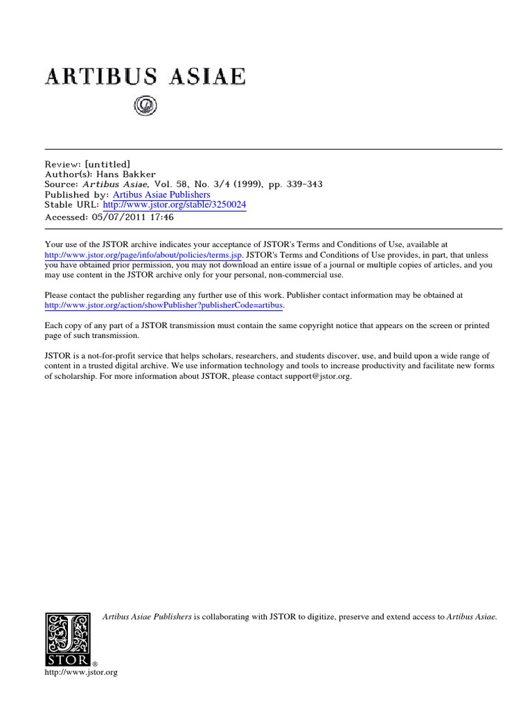 Hans Bakker Review: Doris Meth Srinivasan, Many Heads, Arms and Eyes ...