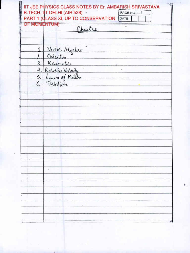 Fiitjee Phase 1 | PDF