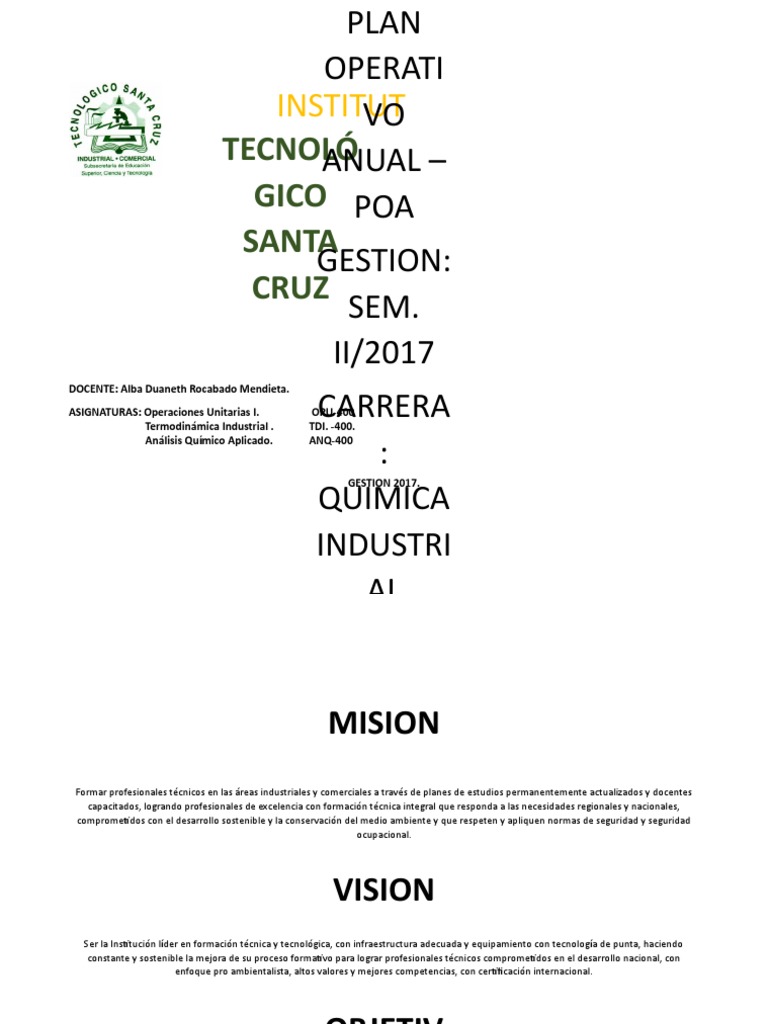 Caratula Poa 2016 | PDF | Desarrollo sostenible | Tecnología e ingeniería
