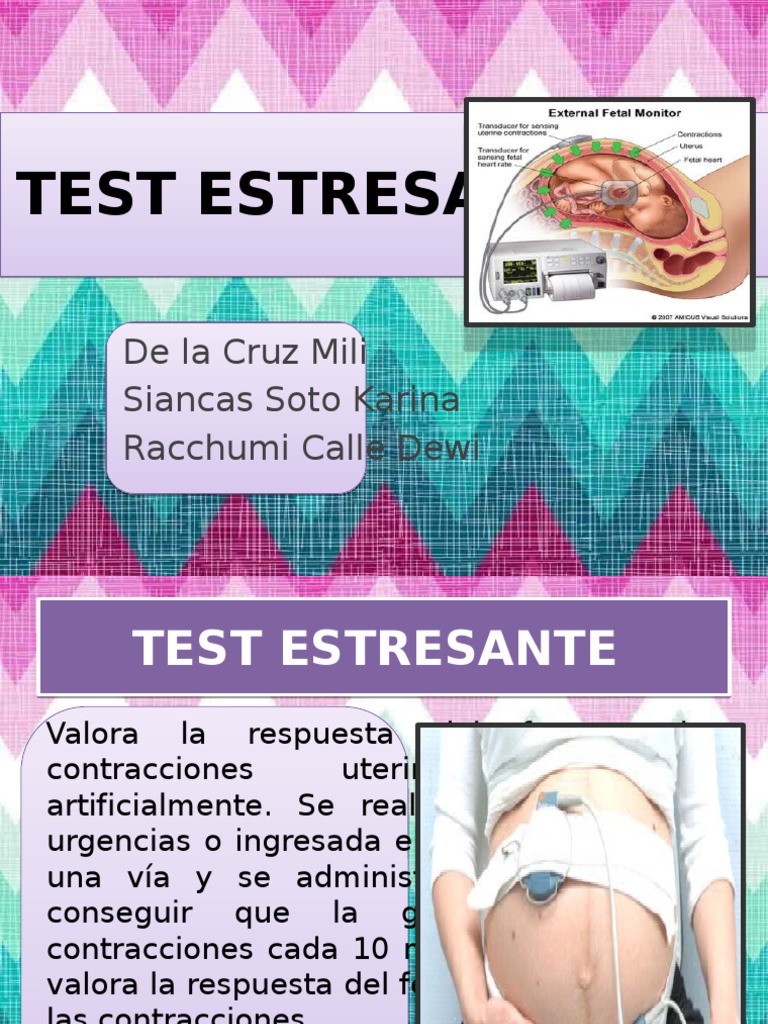 Test Estresante | PDF | Parto | Salud maternal
