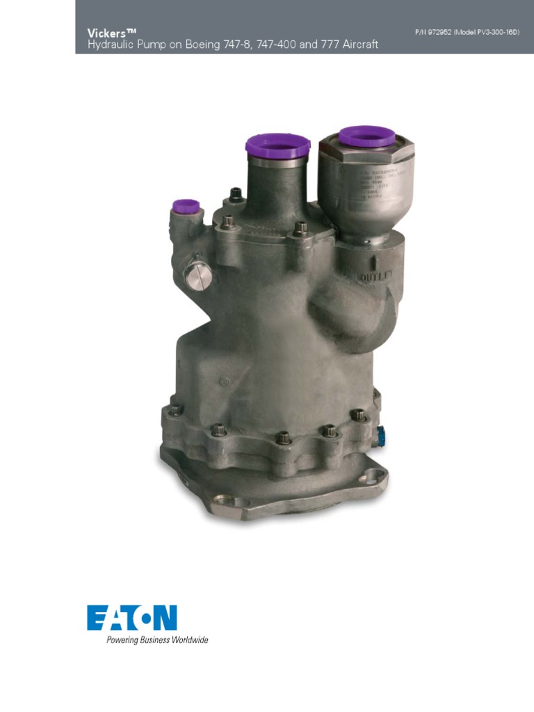 TF500 22a - PV3 300 16 PDF | PDF | Pump | Piston