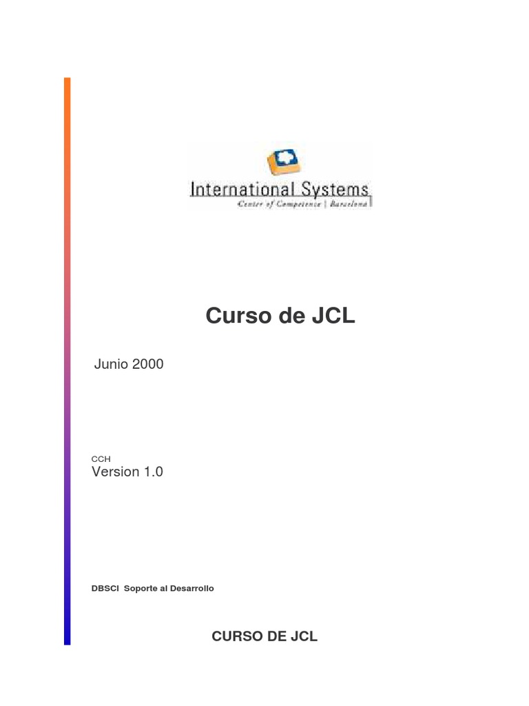 Manual JCL PDF | PDF | Archivo de computadora | Programa de computadora