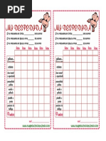 Basta (Juego Imprimible) | PDF