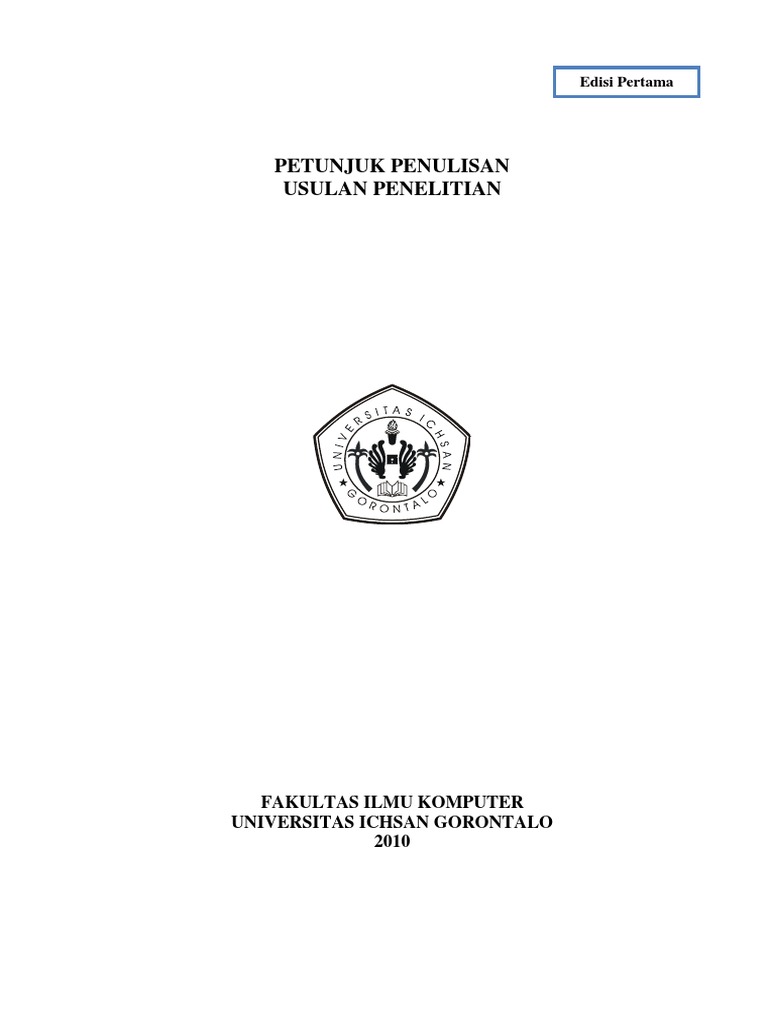 Format Usulan Penelitian | PDF