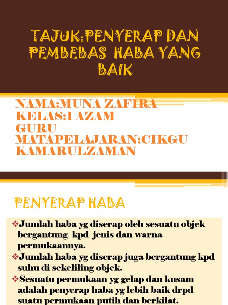 Pembebas Haba Yang Baik | PDF