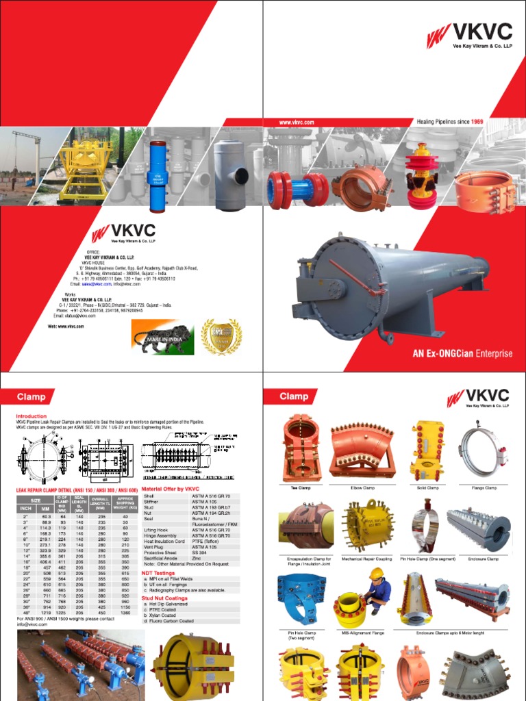 VKVC Clamps | PDF