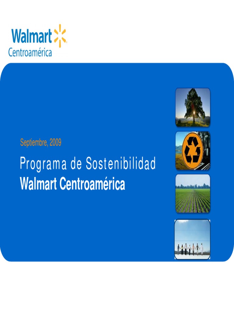 Presentacion Walmart Rene Cedillos | Descargar gratis PDF | Walmart ...