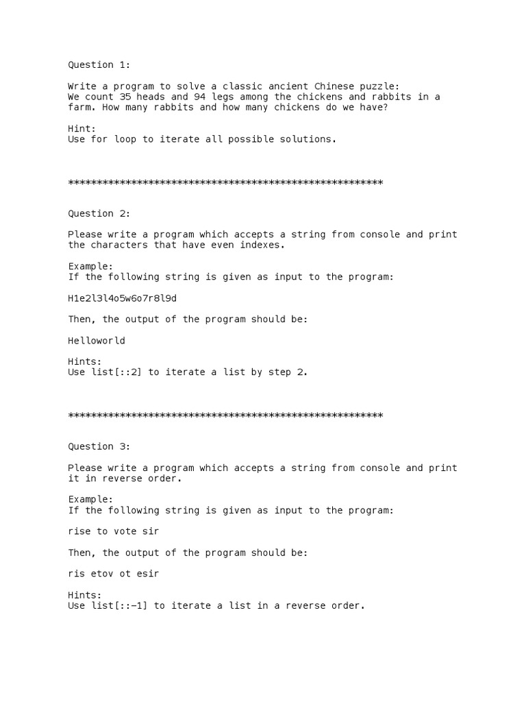 Python Assignments | PDF | Function (Mathematics) | Command Line Interface