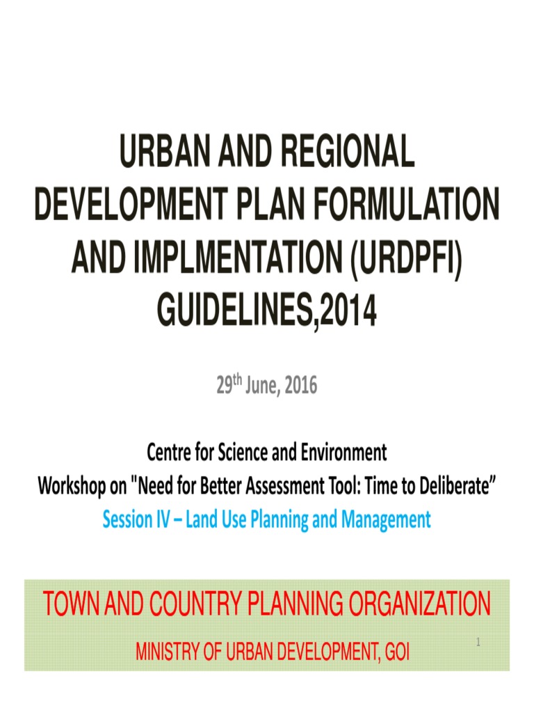 URDPFI | PDF | Sewage | Wastewater