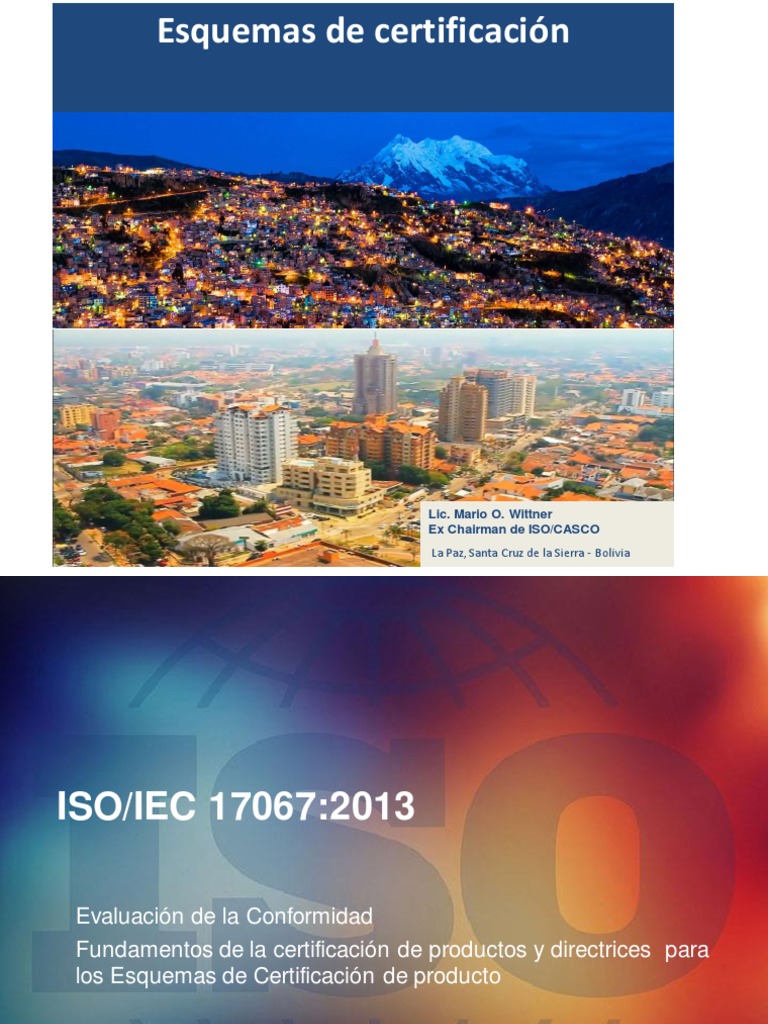 06 ISO - IEC 17067 Esquemas de Certificación V RED | PDF | Organización ...