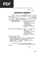 Akte Cerai | PDF