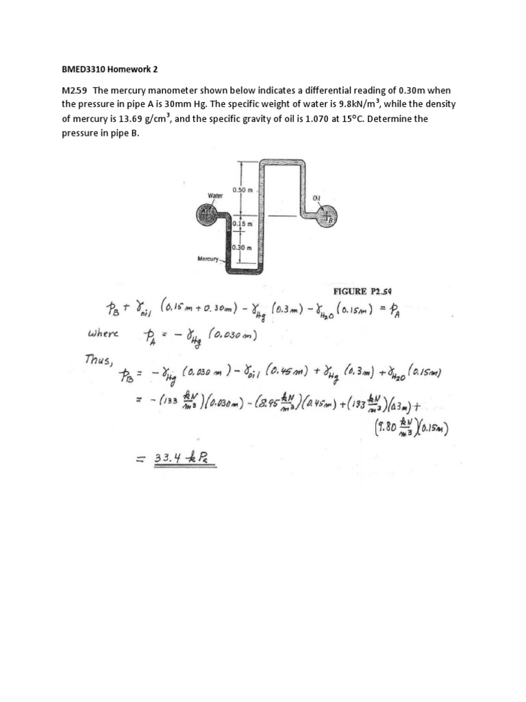 Biotransport Monometer | PDF
