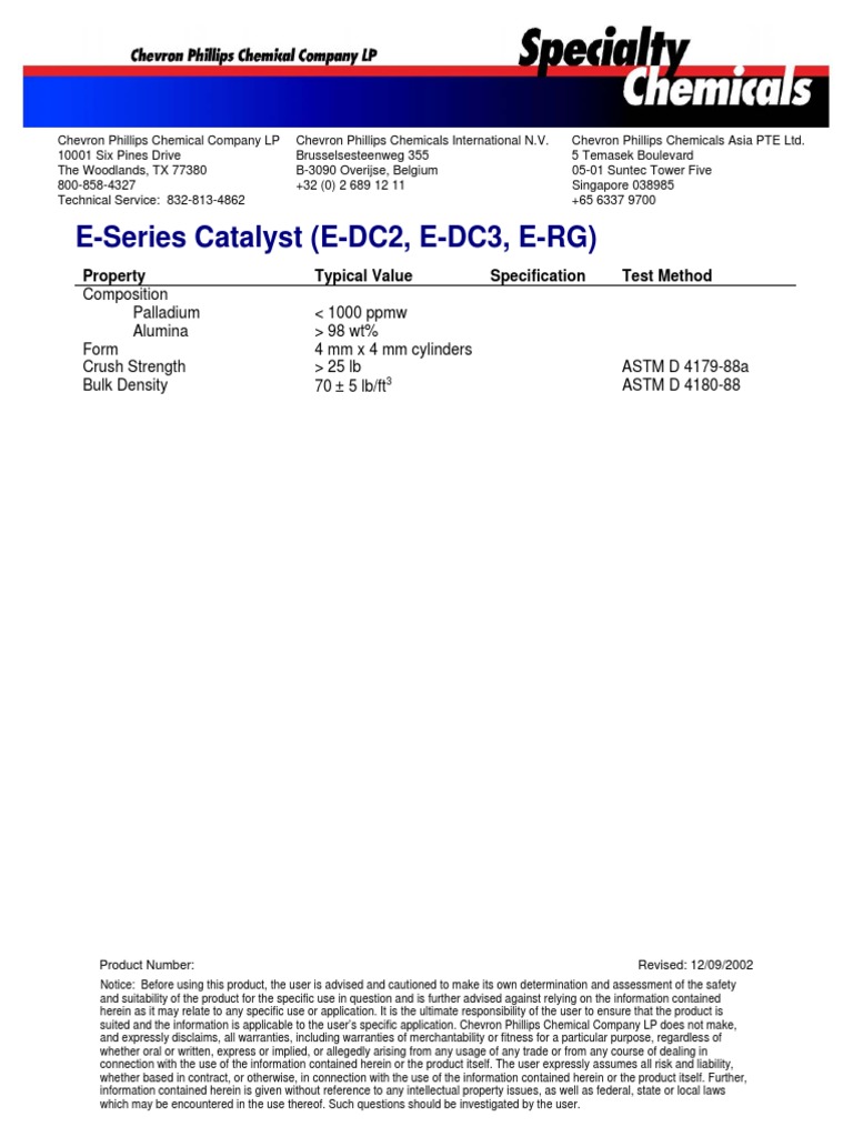 E Series Catalyst | PDF | Government Information | Justice