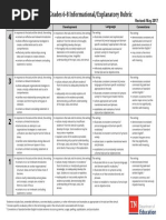 Tnready Rubric Narrative gr6-8 | PDF | Syntax | English Language