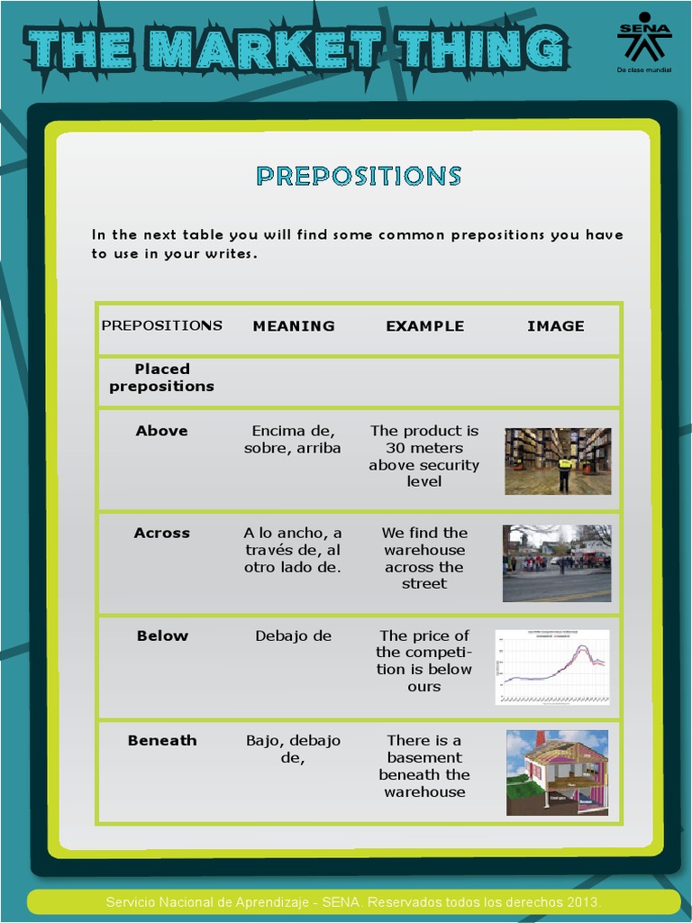 English Prepositions | PDF | Grammar | Language Mechanics