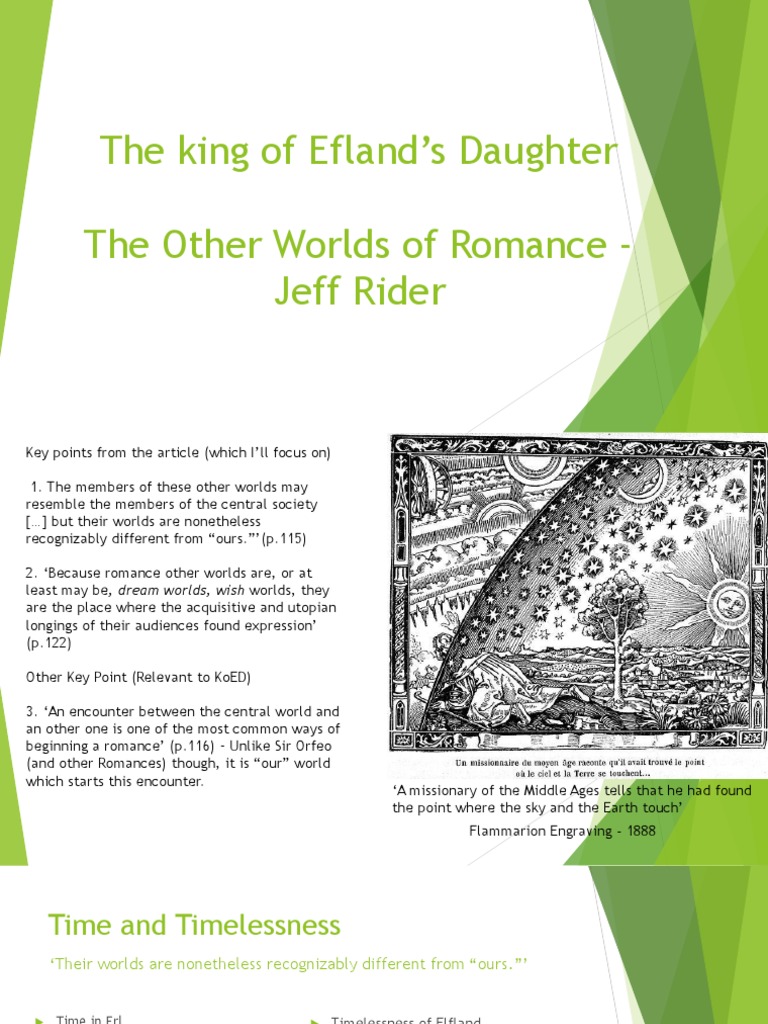 King of Elfand's Daughter - Other Worlds | PDF