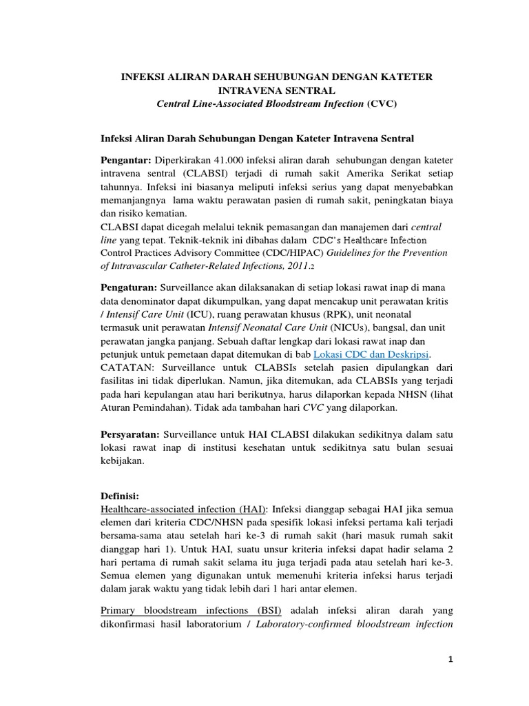 Bsi CVC CDC - Indo | PDF