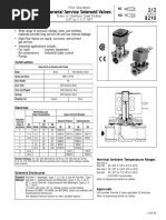 ASCO 8320 Solenoid Valve Catalog | PDF