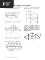 Armaduras Simples, Ejercicios | PDF