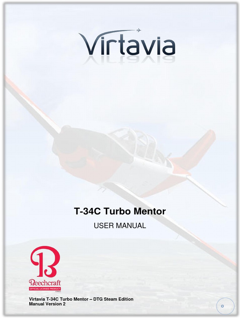Virtavia T-34C Manual DTG | PDF | Vehicles | Aviation