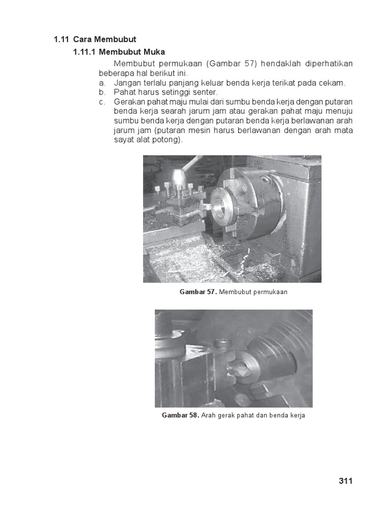 Membubut Tirus Dan Ulir | PDF | Metode & Bahan Ajar